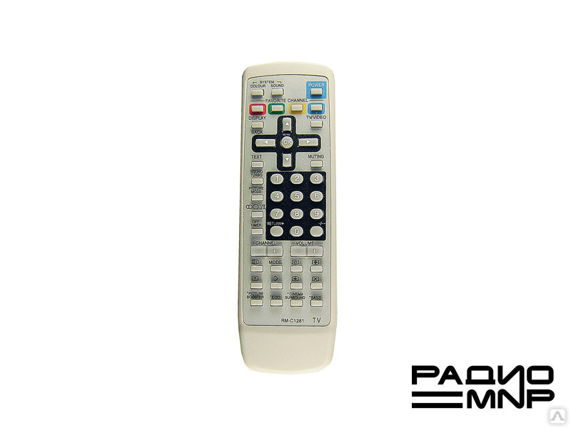 Пульт для телевизора, JVC RM - C1281 TV купить в Новосибирске