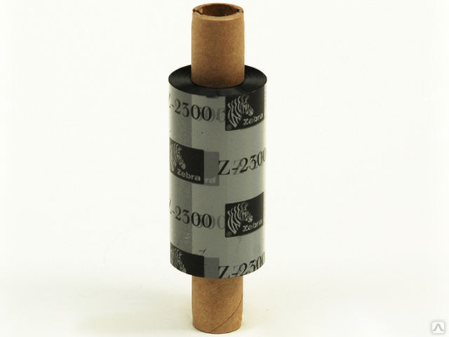 Риббон Zebra 33 мм x 74 м, 2300 Performance Wax